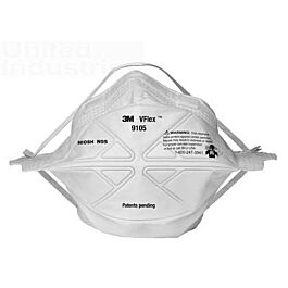3M VFlex 9105 N95 Particulate Respirator Box of 50