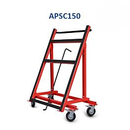 Abaco APSC150-B Porcelain Slab Cart with Black Pad
