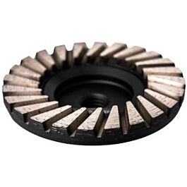 4" Cyclone Turbo Cup Wheel Fine #100