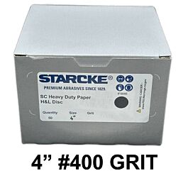 4" Starcke Velcro Sandpaper #400
