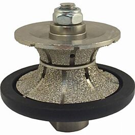 Shark 3/4" Bullnose Vacuum Brazed Angle Grinder Profilers 5/8" Connection